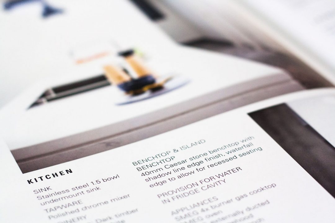 Brochure Design, Jayden's Place property – Firefly Creative Studio